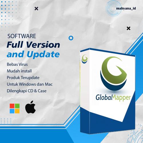 Jual Global Mapper Pro 25 Spatial data processing, analysis and ...