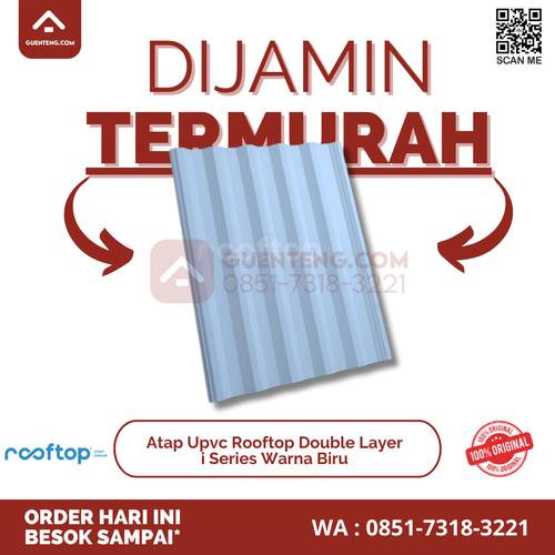 Jual Genteng Atap Upvc Rooftop Double Layer i Series Warna Biru - Kota ...