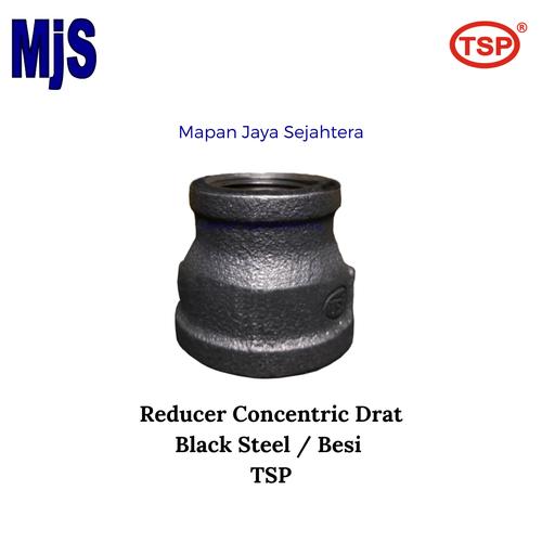 Jual Reducer Drat Dia. 2-1/2" x 2" / Verloop Sock Black Steel / Besi ...