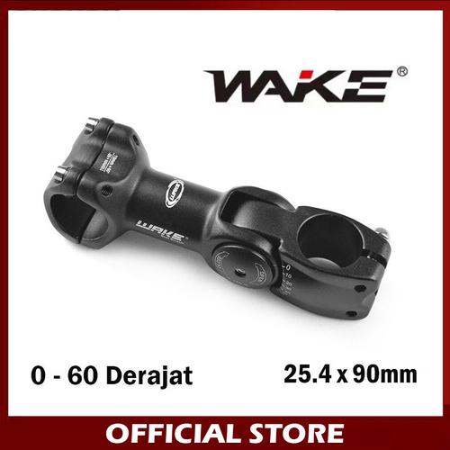 Jual Wake Stem Standar 25.4 x 90mm 0 - 60 Derajat Adjustable Fixie ...