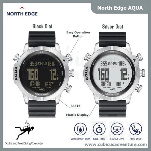 Jual Dive Computer North Edge Aqua - Scuba Diving Freediving Nitrox NDL ...
