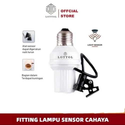 Jual Fitting Lampu Sensor Cahaya Otomatis - POLOS - Kota Bandung ...