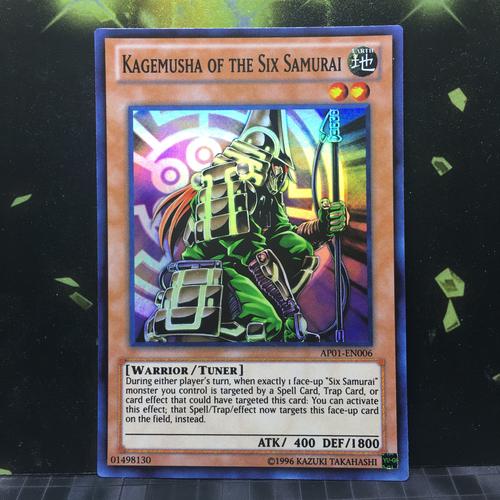 Jual Yugioh Kagemusha of the Six Samurai - AP01 super rare - STOR ...