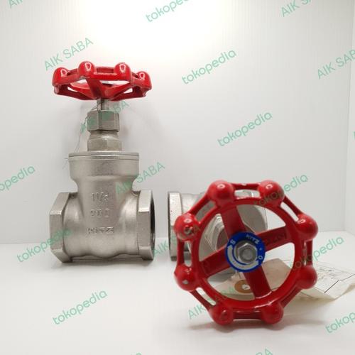 Jual Gate valve kitz SS 304 1" inch / Gate valve Stainless 304 ...