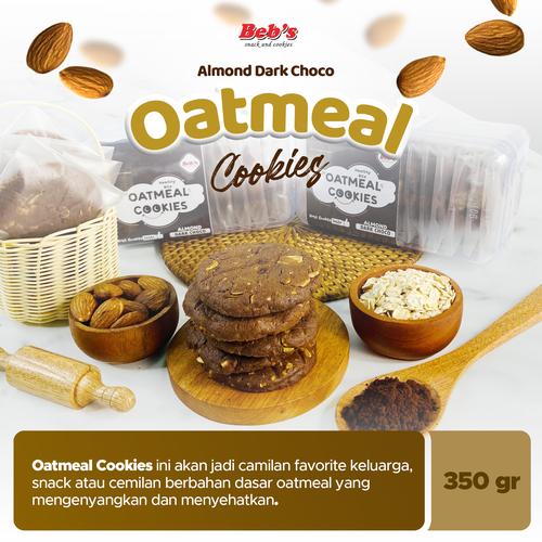 Promo Oatmeal Almond Cookies / Kue Gandum / Healthy Snack /230 gram ...
