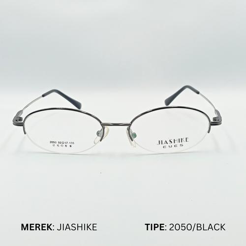 Promo JIASHIKE Kacamata Model Oval Bahan Metal Tipe 2050 - Pink, Frame ...