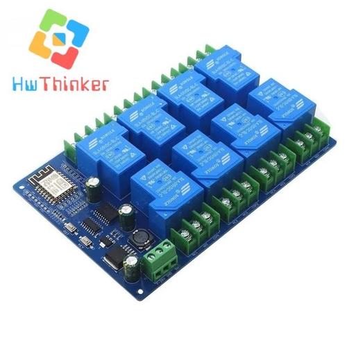 Jual IOT MODUL RELAY 30A 8 CHANNEL CH 8CH WIFI ESP-12F ESP8266 - Kota ...