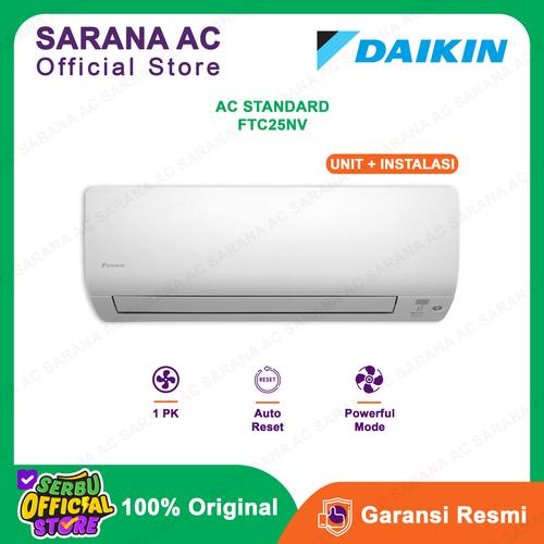 Jual AC DAIKIN FTC-25NV14 1PK + PASANG DAIKIN FTC 25 NV14 1 PK Standard - Jakarta Barat - Sarana ...