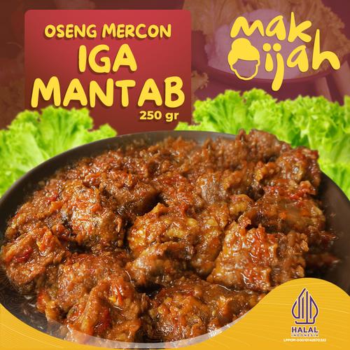 Jual OSENG MERCON IGA SAPI MANTAB RAWIS TANPA TULANG SIAP MAKAN PORSI ...