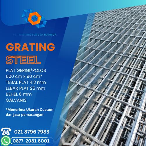Jual GRATING STEEL GALVANIZ GRATING STEEL GALVANIS STEEL GRATING ...