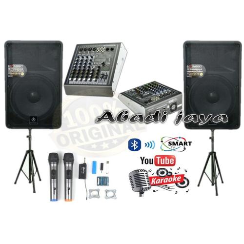 Jual PAKET SOUND SYSTEM CRIMSON SPARTA PASIF 15 INCH POWER MIXER M6000 PAVO W2 - Jakarta Barat ...