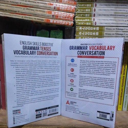 Jual Paket buku GRAMMAR TENSES VOCABULARY CONVERSATION dan GRAMMAR VOCABULARY CONVERSATION ...