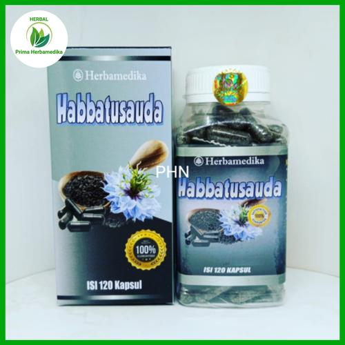 Jual herbal habbatussauda herbamedika isi 120 kapsul - Kota Tangerang ...