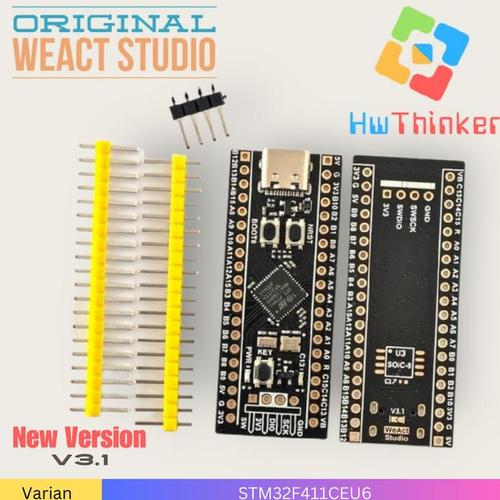 Jual WEACT STM32F411CEU6 STM32 STM32F4 ARM CORTEX M4 BLACKPILL FLETY V3.1 - Weact STLink - Kota ...