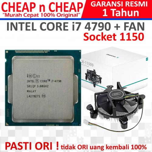 Jual Intel Core i7 4790 Tray + Fan - Intel LGA 1150 H81 - i3 4170 + Fan - Kota Denpasar - Cheap ...