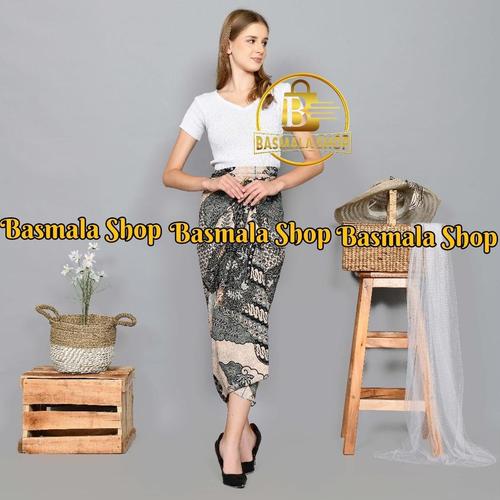 Jual rok lilit batik bawahan kebaya banyak warna banyak motif model modren//rok lilit batik /Rok ...