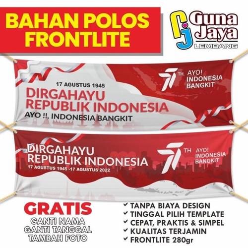 Jual Merdeka Banner Spanduk Agustusan 17 Agustus Hut Republik Indonesia ...