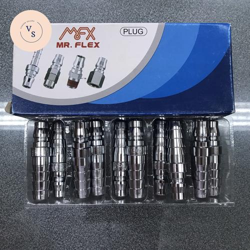 Jual Air Quick-coupler. MR FLEX . 40PH 1/2” Hose end. Coupler Angin ...