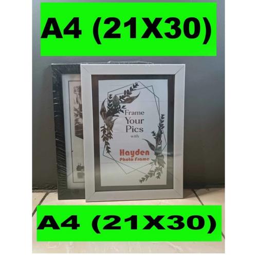 Jual Bingkai / Frame foto ukuran 11R / A4 / sertifikat (21x30 cm) - Putih - Kota Bekasi ...