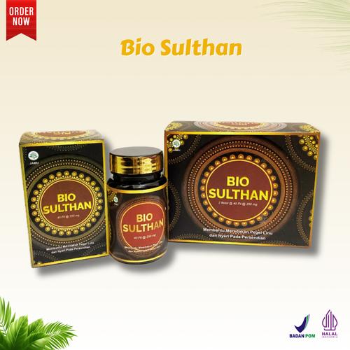 Jual Pil Sendi BIO SULTHAN Untuk Nyeri Sendi dan Pegal Linu 100% ...