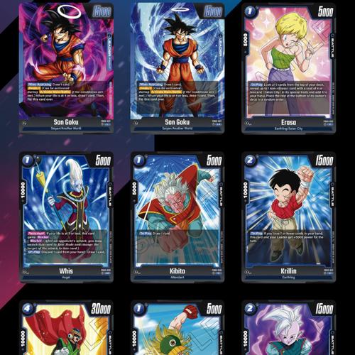 Jual Kartu DBS Dragon Ball Fusion World FB03 Raging Roar Playset SR R UC C Blue Son Goku Gohan ...