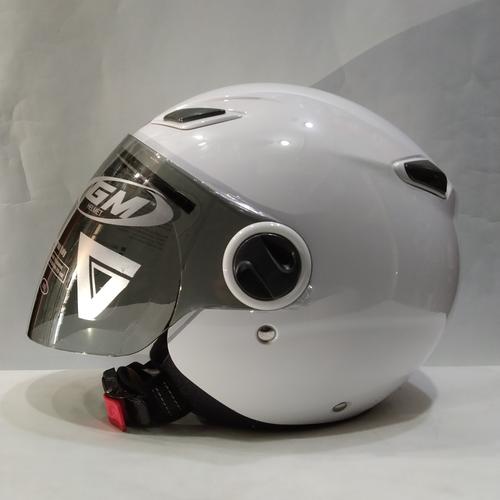 Jual HELM GM VENUS HIJAB SOLID WHITE HELM HALF FACE - Kota Tangerang ...