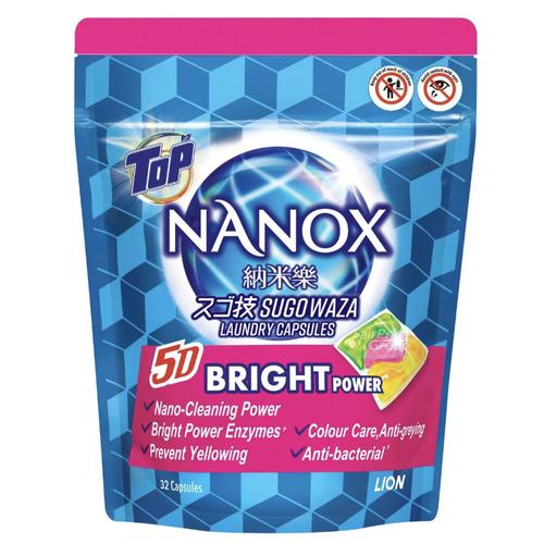 Jual TOP Nanox Laundry Capsules Deterjen Kapsul Japan Korea - Kota ...