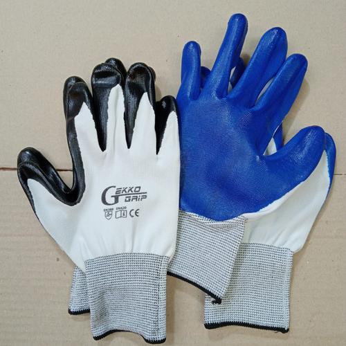 Jual Sarung Tangan Safety GEKKO GRIP / Sarung Tangan Tapak Karet Gekko ...