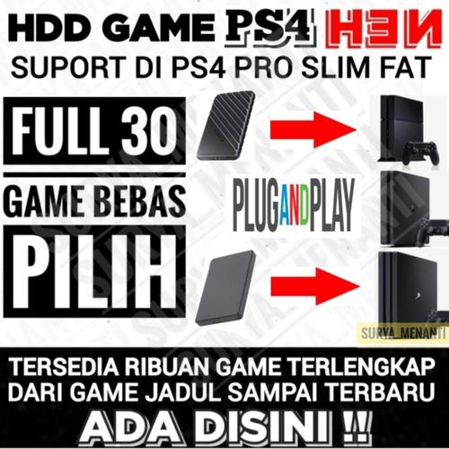 Jual HDD / HARDISK EKSTERNAL 1TB FULL GAME PS4 HEN TERLENGKAP - CASING ...