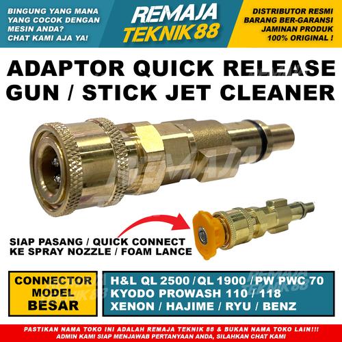 Jual Sambungan Adaptor Quick Release Adapter Quick Connector Jet ...