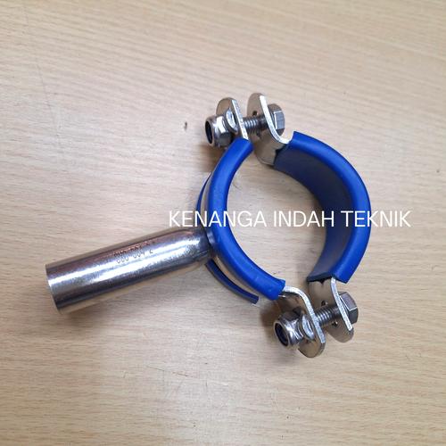 Jual Clamp Pipa Sanitary 2" inch / Klem Pipa Holder Stainless Steel ...
