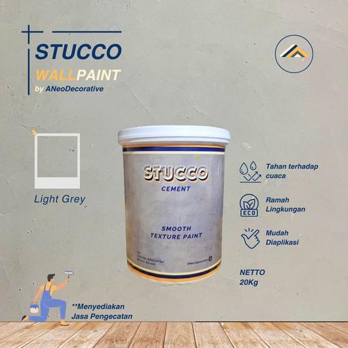 Jual Cat STUCCO Cement Look | Light Grey 20 kg - Kab. Bekasi ...