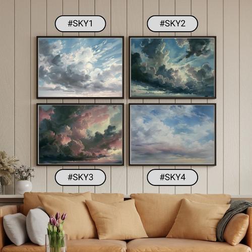 Jual House of Frame | Paint SKY | Frame & Design | Bingkai Foto Lukisan ...
