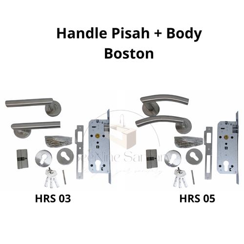 Jual Handle Set Dengan Body Pintu BOSTON / Handle Pisah / Handle Pisah ...
