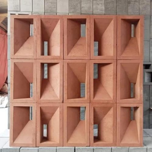 Jual Roster beton kotak sudut 15x25/Roster minimalis Terakota/ventilasi ...