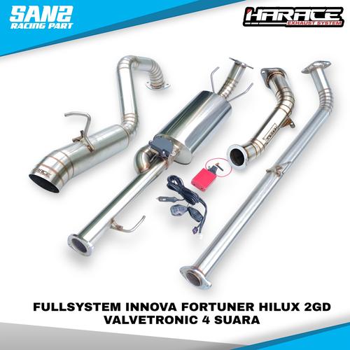 Jual Fullsystem knalpot mobil diesel valvetronic innova fortuner hilux ...