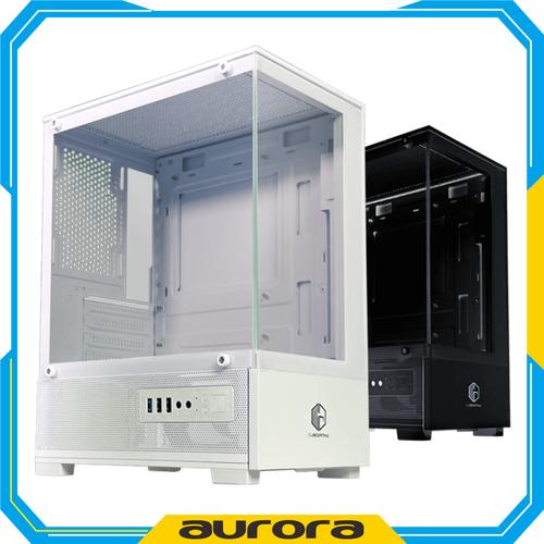 Jual CUBE GAMING SANG Black White MATX M-ATX ITX Casing PC Computer ...