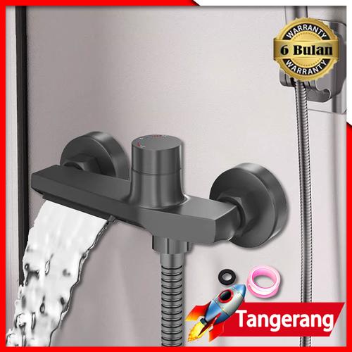 Jual Kran Mixer Panas Dingin Dingin Waterfall Kran Shower Kamar Mandi ...
