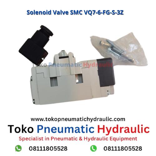 Jual Solenoid Valve SMC VQ7-6-FG-S-3Z - Jakarta Barat ...