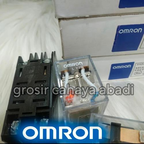 Jual relay Omron ly2n 220vac 8kaki 10 ampere/relay Omron+socket - Jakarta Barat - maha kekal ...
