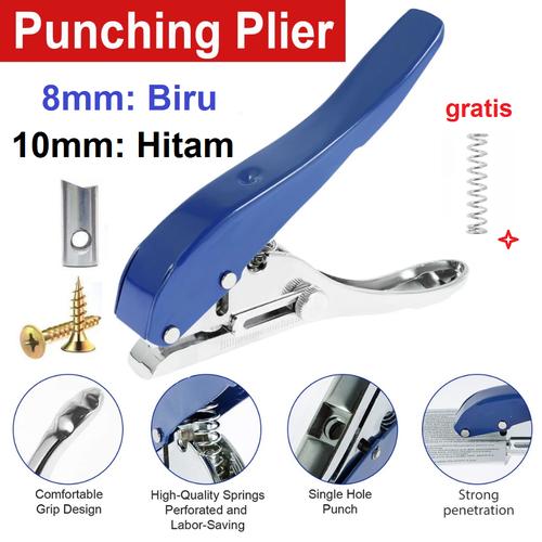 Jual Tang Plier Press Punch Hole 8mm 10mm Screw Covers Hole Punch Plier ...
