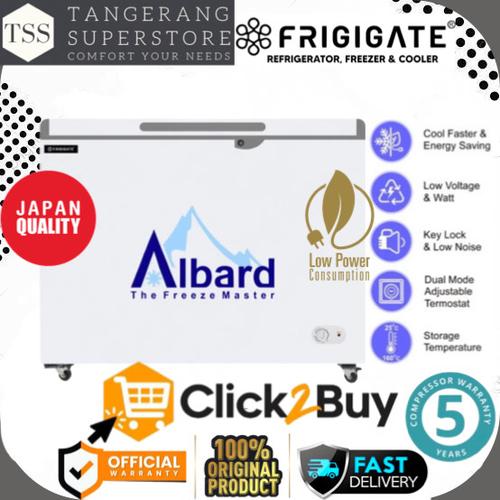 Jual FRIGIGATE CHEST FREEZER F300 F-300 F 300 ALBARD SUPER LOW WATT LOW ...