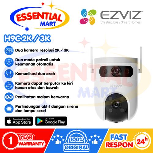 Promo CCTV EZVIZ H9C 6MP : 3MP + 3MP Smart Home Dual Lens IP Camera ...