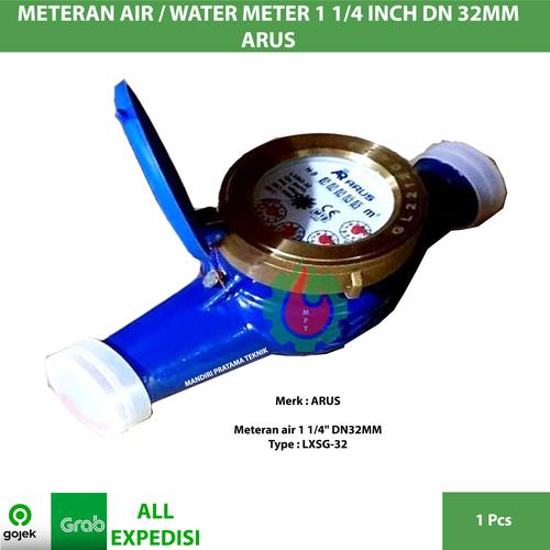 Jual meteran air 11/4 inch dn32 water meter ARUS lxsg32 - Kota Cilegon ...