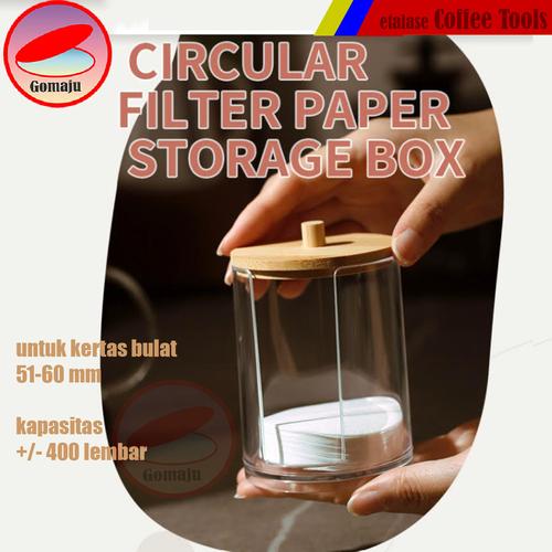Promo Aeropress Mokapot Vietnam Drip Paper Filter Storage Tempat ...