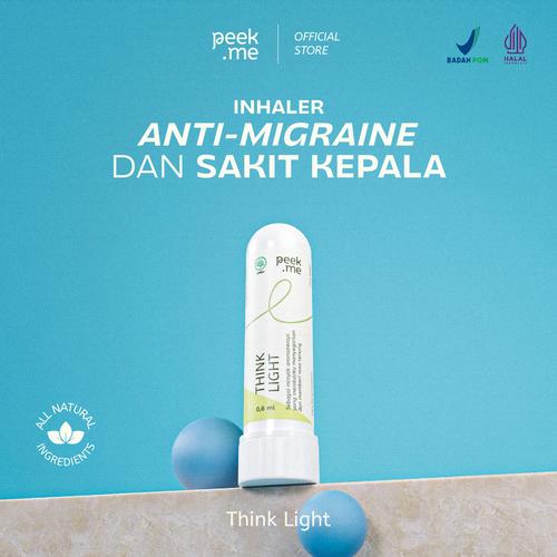 Promo Peek.Me Think Light | Inhaler Nasal Alami & Aman | Anti Migrain ...
