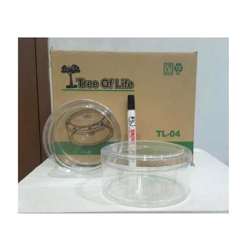 Jual Toples Plastik Kue Kering 500 GR Bagus Bulat Hampers Gojek Grab ...