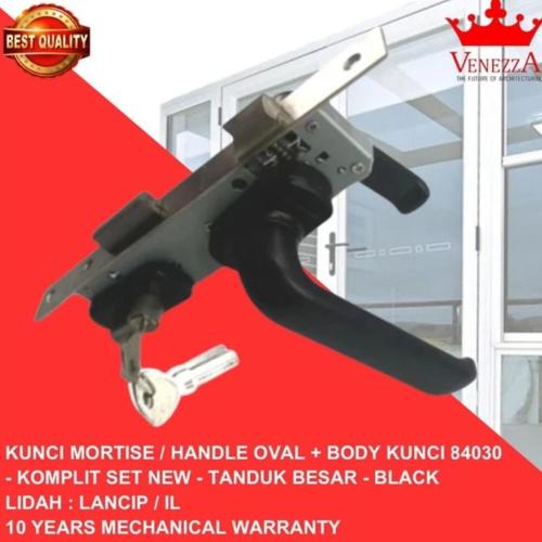 Jual Lever Handle Roses/Gagang Kunci Pintu S Aluminium Tanduk Komplit ...