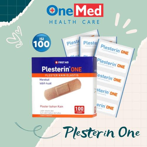 Jual ONEMED Plesterin One P1 Box Isi 100 Lembar - Haura Medical - Kota ...