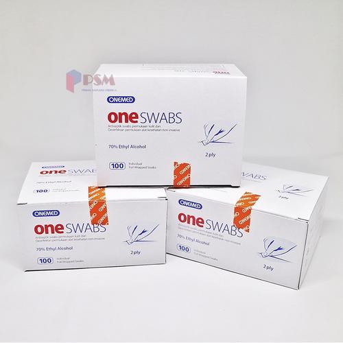 Jual Alcohol Swab Oneswabs Kapas Tisu Tissue Alkohol Pads OneSwab ...